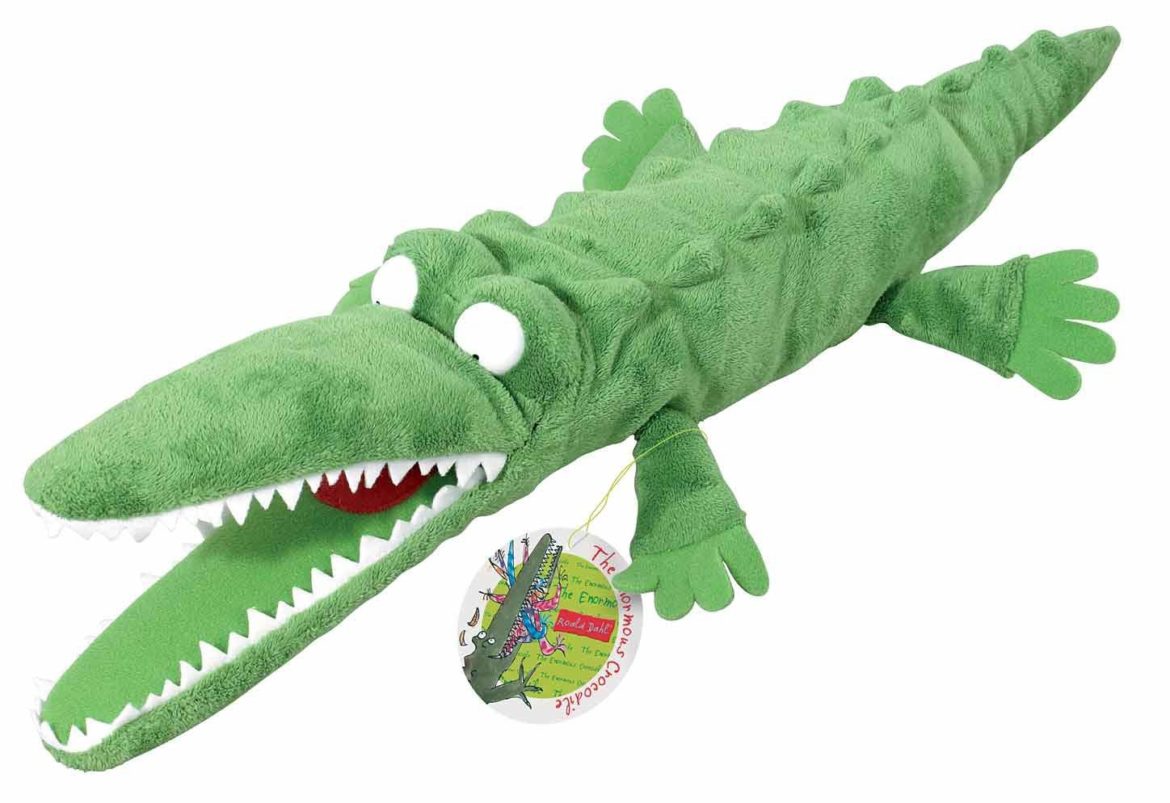 The enormous crocodile soft toy | The Little Adventurer